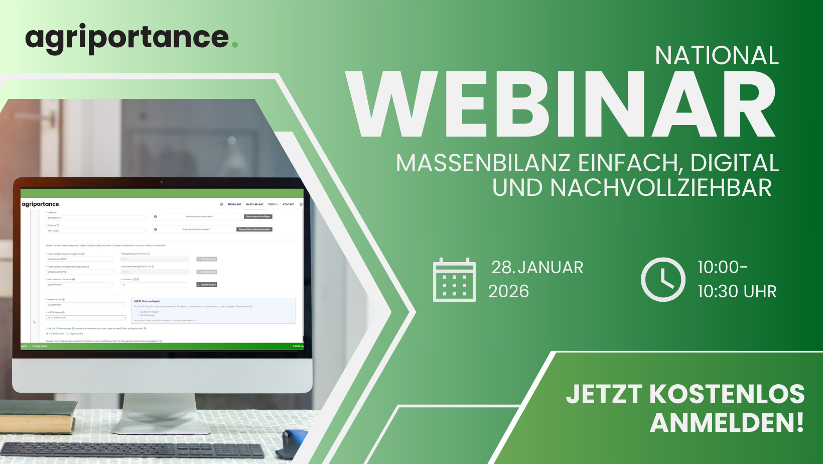 Webinar: Massenbilanz digital erstellen | 28.01.2026